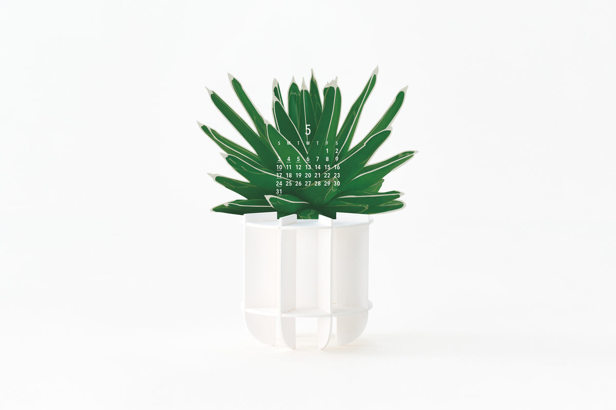 Green calendar 2026 – good morning