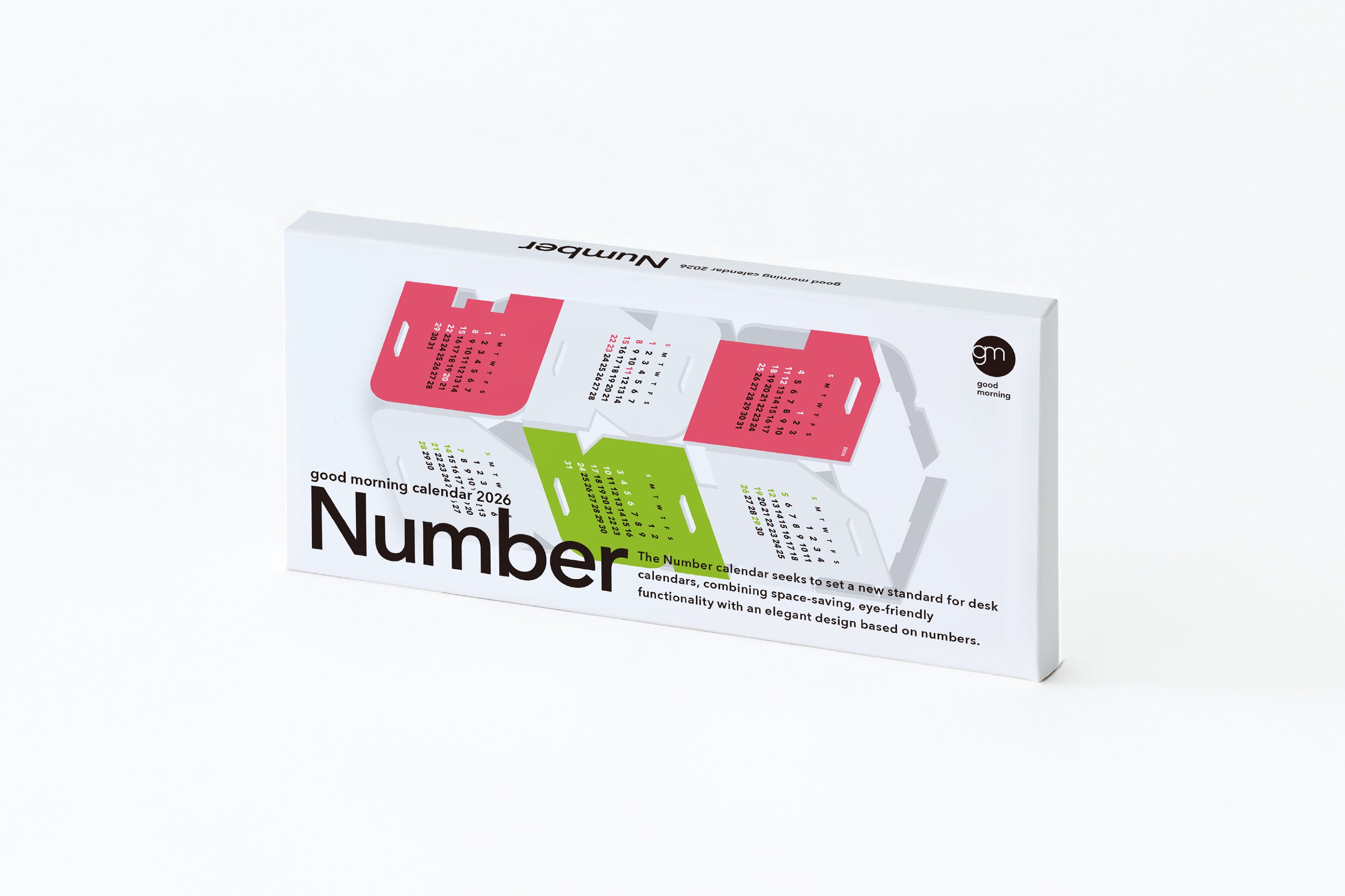 Number calendar 2026 – good morning